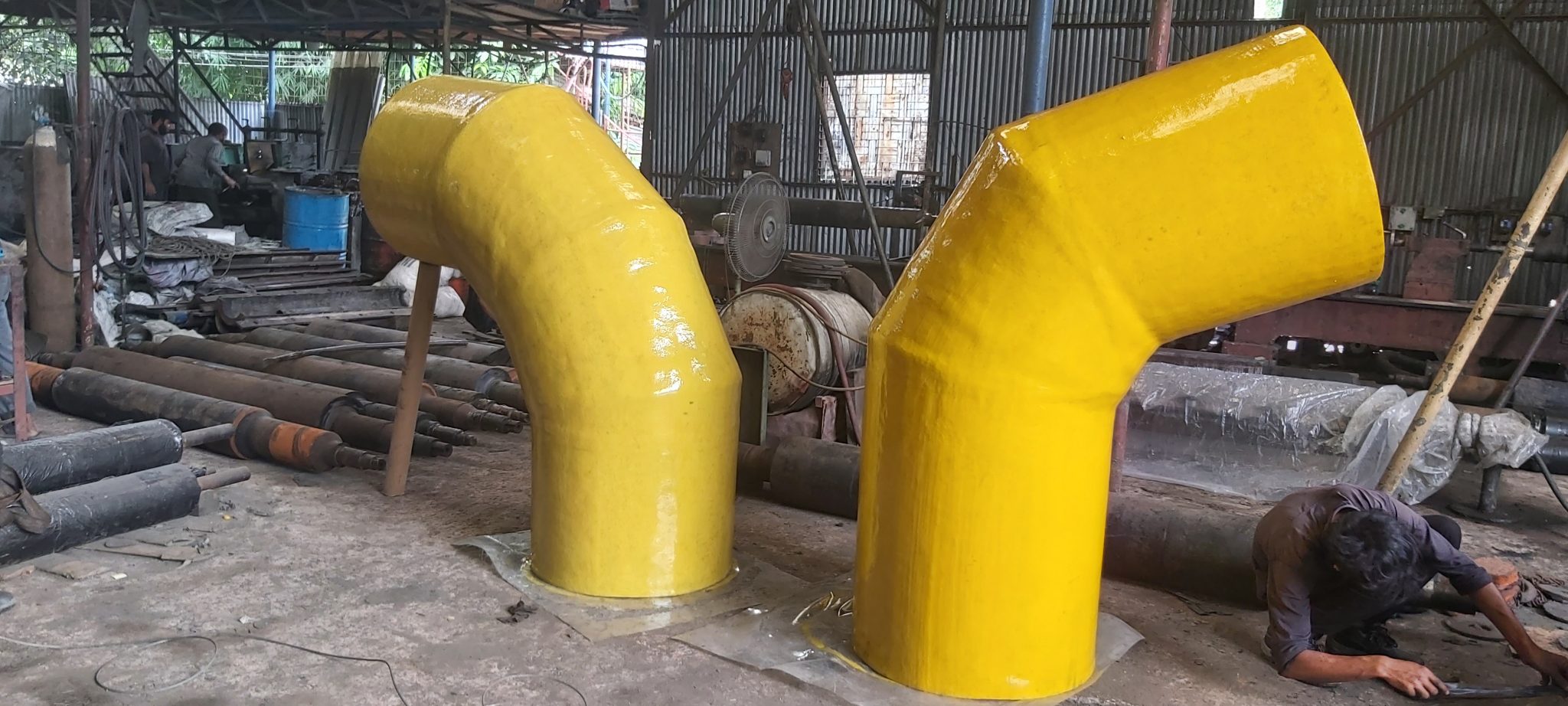 FRP Bends/Elbows - Knaf Fiber - FRP Bangladesh