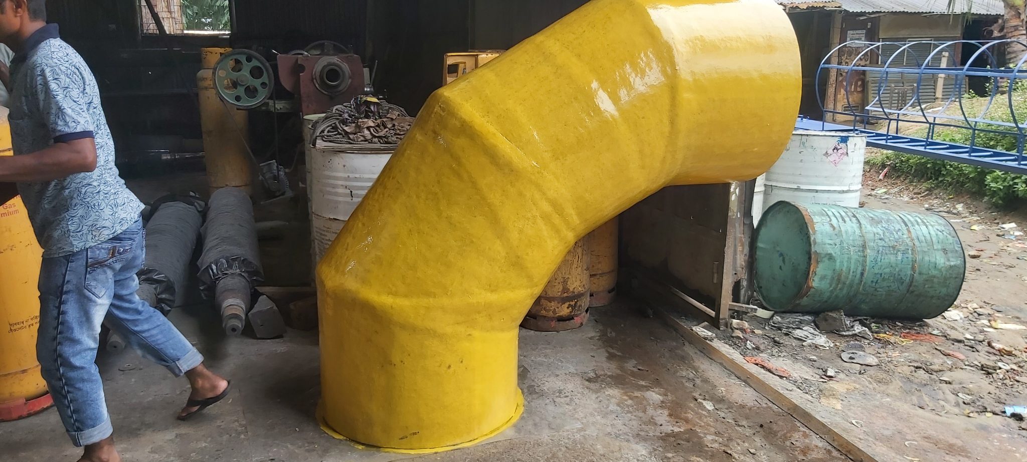 FRP Bends/Elbows - Knaf Fiber - FRP Bangladesh