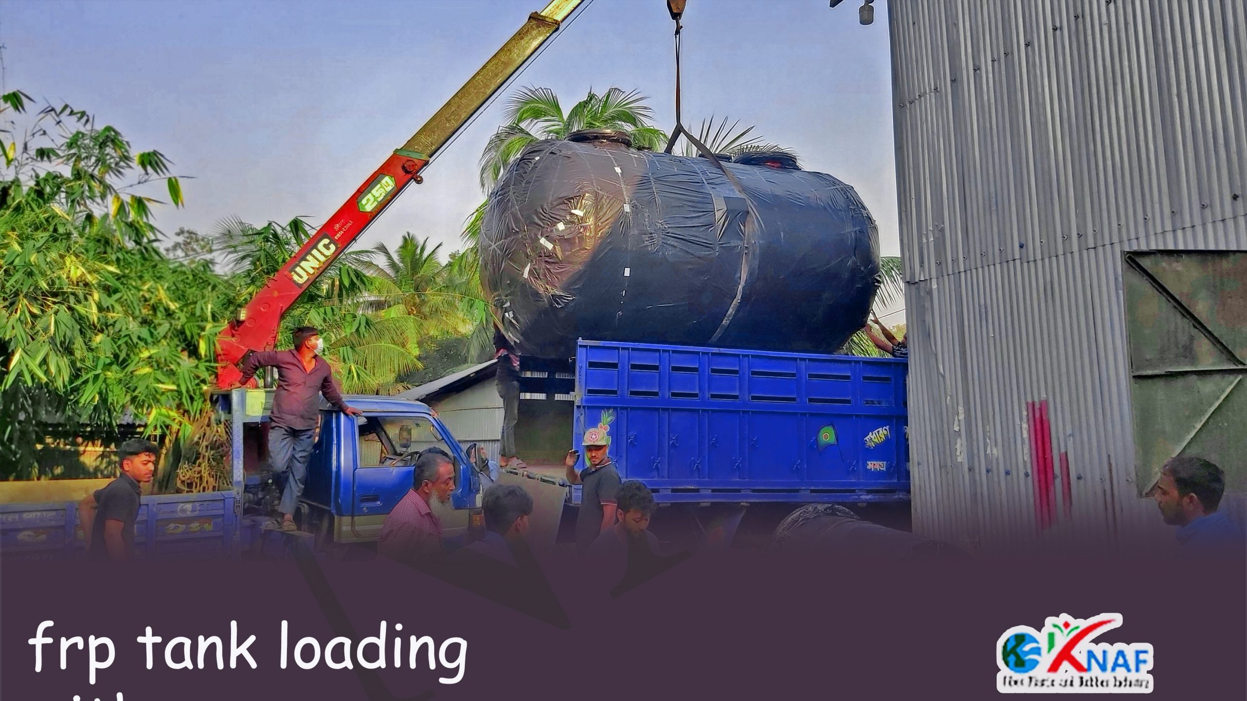 FRP Tanks Bangladesh - Tanks BD - Knaf Fiber - FRP Bangladesh